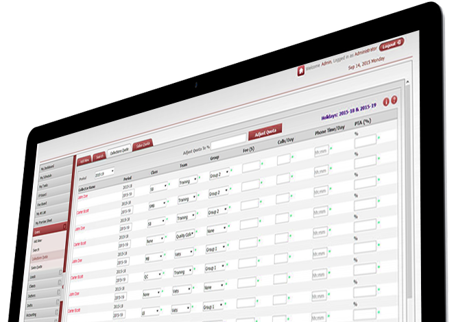 Debt Collection Software - Radixweb